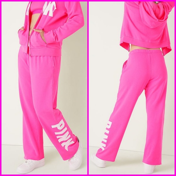 PINK Victoria's Secret | Pants & Jumpsuits | Fleece Sweatpants | Poshmark